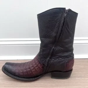 King Exotic | Shoes | King Exotic Fuscus Caiman Belly Cowboy Crocodile ...